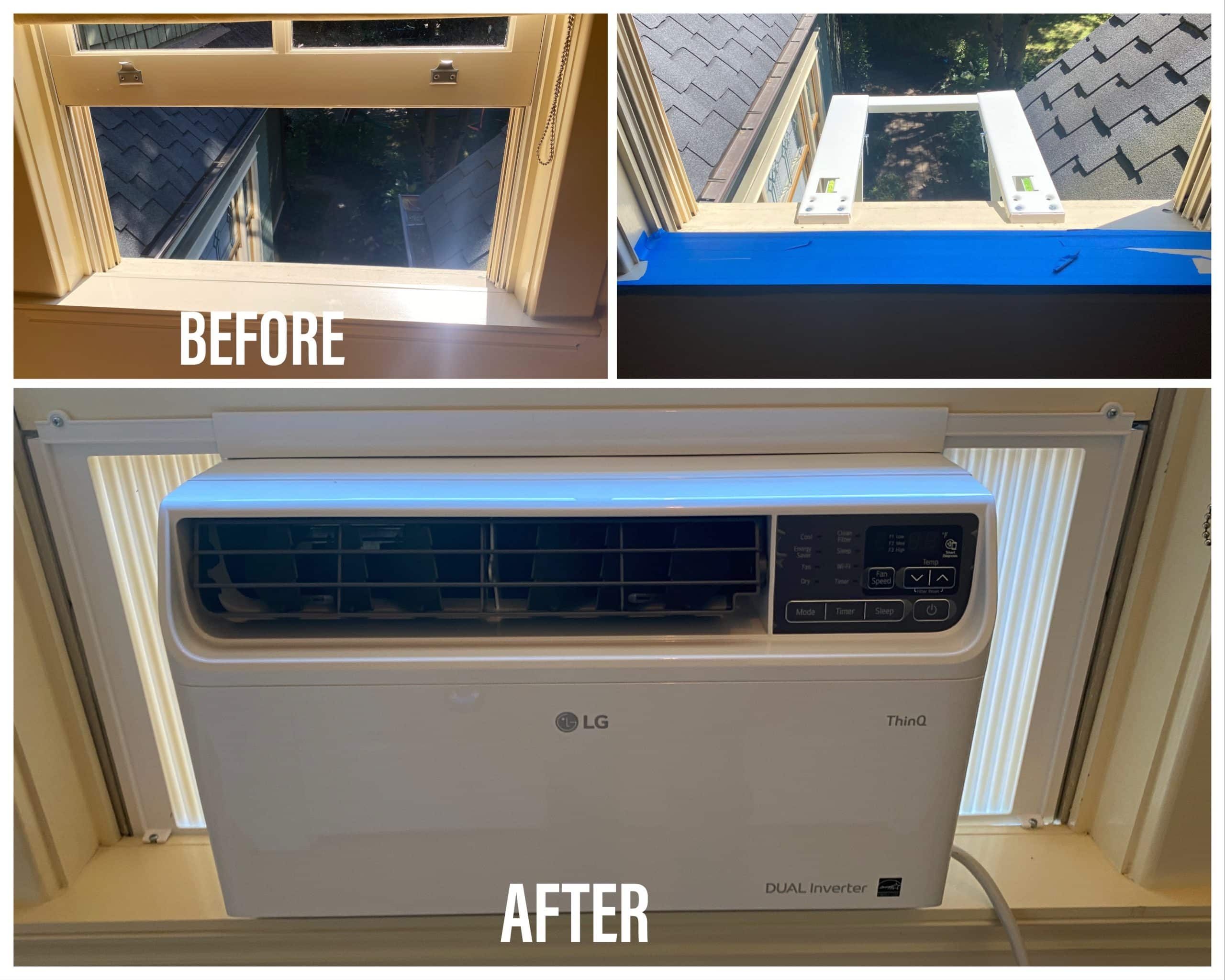 Window AC Unit Installation